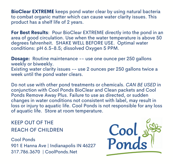 BioClear EXTREME Liquid – Cool Ponds